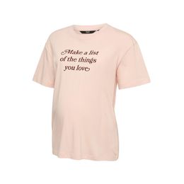 Vero Moda Maternity Umstand T- Shirt 'VMMJoan Mia' Damen Gr&ouml;&szlig;e XXL rosa / burgunder