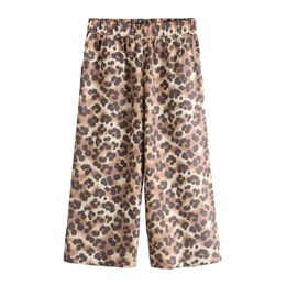next Pants girl size 128 Brown / Chocolate / Light brown