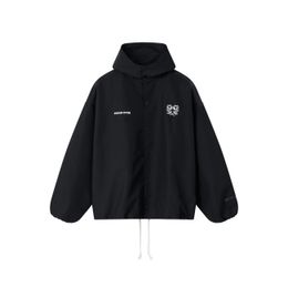 Herren Outdoorjacke "Another Cotton Lab Another Adventure Jacket", schwarz, Gr. S, ANOTHER COTTON LAB, mehrfarbig, 100% Baumwolle, Jacken