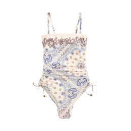 next Shaping Swimsuit female size XXL Light beige / Blue / Brown / Wine red