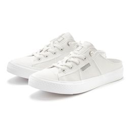 ELBSAND Damen Sneaker "Sabot, Clog, Freizeitschuh, Halbschuh, Stoffschuh, Turnschuh", Gr. 36, wei&szlig;, Obermaterial: 100% Textilmaterial. Decksohle: