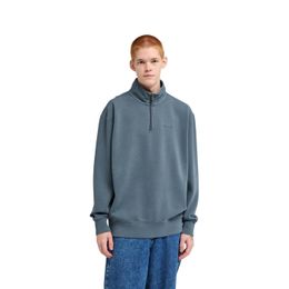 Element Herren Sweatshirt "Lowcase Pigment", blau, Gr. S, Obermaterial: 50% Baumwolle, 30% Baumwolle, 20% Polyester., Sweatshirts