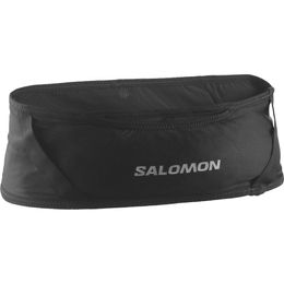 Salomon Damen Laufg&uuml;rtel "PULSE", schwarz, Gr. XL, unifarben, Web, Kunstfaser, G&uuml;rtel, mit Rei&szlig;verschlusstaschen, aus elastischem Material