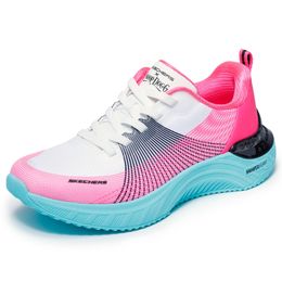 Skechers Damen Slip-On Sneaker "SNOOP ACE-CYBER WALKER", Gr. 40, pink, Lederimitat, Textil, kontrastfarbene Details, Schuhe, Schlupfschuh,