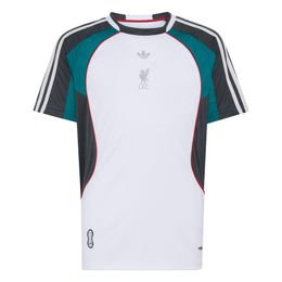 adidas Performance Performance Shirt 'LFS SPACER' girl size 128 Anthracite / Petrol / Black / White