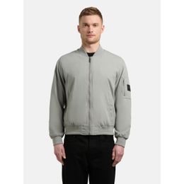 Khujo Herren Bomberjacke "Tawas", grau, Gr. S, Obermaterial: 70% Baumwolle, 30% Nylon. Innenfutter: 100% Polyester, Jacken, L&auml;ssige Herren
