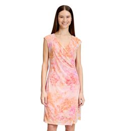 Cartoon Damen Druckkleid "Damen ohne Arm", bunt, Gr. 44, Obermaterial: 95% Polyester, 05% Elasthan. Futter: 95% Viskose, 5% Elasthan, Kleider, Muster
