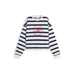 Tommy Hilfiger Shirt 'ROUNDAL' female size S/M Dark blue / Red / White