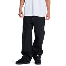DC Shoes Herren Boyfriend-Jeans "Baggy", schwarz, Gr. 28, Obermaterial: 75% Baumwolle, 25% Baumwolle., Jeans