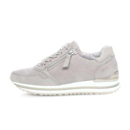 Gabor Damen Sneaker "Sneaker low", Gr. 38, beige, Schuhe