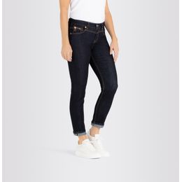 MAC Damen Slim-fit-Jeans "RICH SLIM", schwarz, Gr. 48, Denim/Jeans, Obermaterial: 71% Baumwolle, 16% Polyester, 11% Modal, 2% Elasthan, Jeans, mit