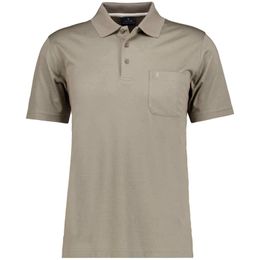 Ragman Herren Poloshirt, beige, Gr. M, Piqu&eacute;, 61% Baumwolle, 39% Polyester, Shirts