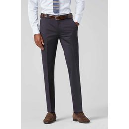 MEYER Herren Anzughose "Roma", blau, Gr. 27,5, unifarben, 54% Polyester, 43% Wolle, 3% Elasthan, Hosen, mit Franz&ouml;sische Seitentaschen