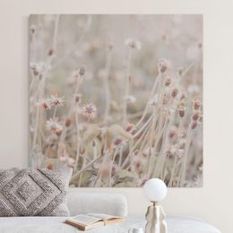 Bilderwelten Akustikbild Strahlende Blumenwiese
