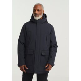 Jack Wolfskin Herren Funktionsparka "CANYON SHIELD PARKA M", blau, Gr. XXL, Obermaterial: 100% Polyamid. F&uuml;llung: 100% Polyester. Futter: 100%