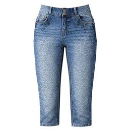 HANGOWEAR Damen Trachtenhose "Kniebundhose HENDRINA oap", blau, Gr. 44, Obermaterial: 73% Baumwolle CO. 25% Polyester PES. 2% Elasthan EL., Hosen
