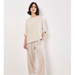 Apricot Damen Strickpullover "Oversized Top", wei&szlig;, Gr. 38, uni, Strick, Obermaterial: 50% Viskose CV. 29% Polyester PES. 21% Polyamid PA., Pullover,