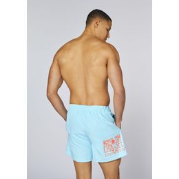 Chiemsee Herren Badeshorts, blau, Gr. M, 100% Polyester, Badehosen