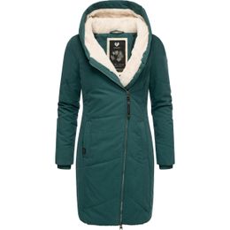 Ragwear Damen Wintermantel "Gordon Long", gr&uuml;n, Gr. XS, Obermaterial: 74% Baumwolle, 26% Nylon. Innenfutter: 100% Polyester. Wattierung: 100%