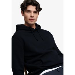 Superdry Herren Kapuzensweatshirt "ESSENTIAL SDCO LOGO HOOD"schwarz navy, Gr. XXXL, bedruckt, angeraute Sweatware, Obermaterial: 60% Baumwolle, 40%