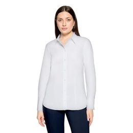 Betty Barclay Damen Hemdbluse "Damen mit Kragen", wei&szlig;, Gr. 44, Obermaterial: 70% Baumwolle, 27% Polyester, 3% Elasthan, Blusen