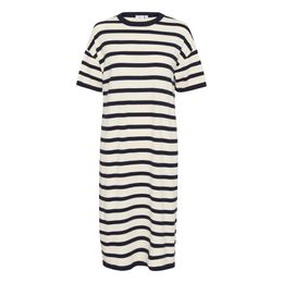 Saint Tropez Kleid Damen Gr&ouml;&szlig;e 38 dunkelbraun / wei&szlig; Sommerkleid