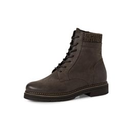 Tamaris Lace-Up Ankle Boots female size 38 Chocolate / mottled brown