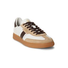 Polo Ralph Lauren Sneaker 'BEDFORD' Damen Gr&ouml;&szlig;e 35.5 camel / schoko / offwhite Sommerschuhe