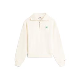 Tommy Hilfiger Sweatshirt female size M Light beige / Green