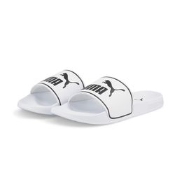 Puma Damen Sandale "Leadcat 2.0 Sandalen Erwachsene", Gr. 44,5, schwarz-wei&szlig;, Obermaterial: Synthetik. Futter: Textil. Innensohle: Keine Angabe,