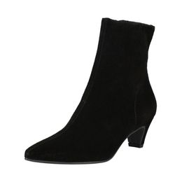 Paul Green Damen Stiefelette "Paul Green Stiefelette Veloursleder", Gr. 40,5, schwarz, Veloursleder, Schuhe