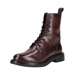 Geox Damen Schn&uuml;rstiefelette "Geox Stiefelette Leder", Gr. 36, braun, Leder, Schuhe