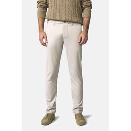 MEYER Herren Chinos "M5 Move 9-6196"beige, Gr. 30, unifarben, 68% Polyester, 28% Viskose, 4% Elasthan, Hosen, in Regular Fit, M5 Serie