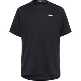 Nike MILER Funktionsshirt Herren - Gr&ouml;&szlig;e L - schwarz