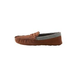 next Slipper Herren Gr&ouml;&szlig;e 44.5 beige / braun / schwarz