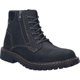 Josef Seibel Herren Stiefelette "Chance 67, schwarz", Gr. 46, schwarz, Obermaterial: 100% Rindsleder Leather cow., Schuhe