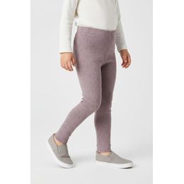 name it M&auml;dchen Leggings "NMFWANG WOOL NEDDLE LEGGING SOLID NOOS", rosa, Gr. 98, unifarben, Strick, Obermaterial: 100% Wolle, Hosen, aus reiner