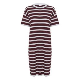 Saint Tropez Kleid Damen Gr&ouml;&szlig;e 36 dunkelbraun / wei&szlig; Sommerkleid