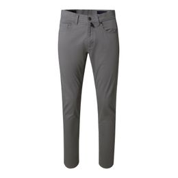Pierre Cardin Herren Chinohose "Lyon", grau, Gr. 38, uni, Obermaterial: 97% Baumwolle CO. 3% Elasthan EL., Hosen, Five-Pocket