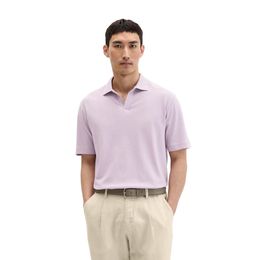 Marc O'Polo MARC O'POLO Herren Poloshirt "aus Baumwoll-Leinen-Mix", rosa, Gr. XL, unifarben, Obermaterial: 80% Baumwolle, 20% Leinen, Shirts