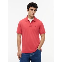 Tommy Jeans Herren Poloshirt "TJM REGULAR FIT", rot, Gr. L, Jersey, Obermaterial: 100% Baumwolle, Shirts