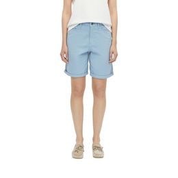 s.Oliver Damen Bermudas, blau, Gr. 36, unifarben, Denim/Jeans, Obermaterial: 98% Baumwolle, 2% Elasthan, Hosen, Jeans-Sommershorts mit Stretch