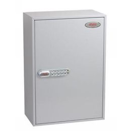 Phoenix Schl&uuml;sseltresor KC0605E, bis zu 300 Schl&uuml;ssel, mit Elektronikschloss, B 380 x T 205 x H 550 mm, hellgrau