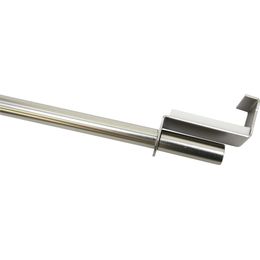 Scheibenstange Gardinia, &Oslash;:9mm, grau, Metall, Gardinenstangen, "Spannvitrage", Serie Spannvitrage &Oslash; 7/9 mm