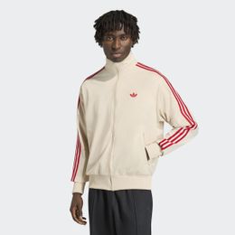 Herren Trainingsjacke "FIREBIRD ORIGINALS", beige, Gr. L, adidas originals, Obermaterial: 100% Polyester, Jacken, aus Polyester