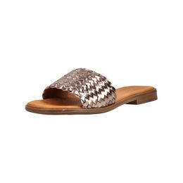 OH MY SANDALS Damen Pantolette "Oh My Sandals Pantoletten Leder", Gr. 37, rosa, Leder, Schuhe