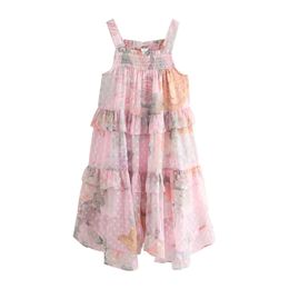 next Kleid M&auml;dchen Gr&ouml;&szlig;e 122 mint / orange / rosa / altrosa
