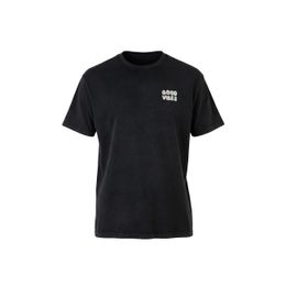 KLEINIGKEIT Herren T-Shirt "Kleinigkeit Big Vibes Sh&ouml;rt Boys", schwarz, Gr. S, bedruckt, 100% Baumwolle, Shirts