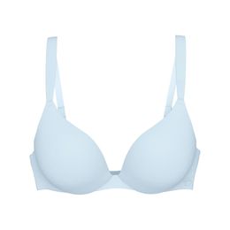Triumph Damen B&uuml;gel-BH "Body Make-Up Illusion", Gr. 75light blau, Microtouch, Obermaterial: 49% Polyamid, 35% Polyester, 16% Elasthan, Basic, BHs,