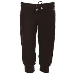 WINSHAPE Damen Sporthose "WBE5", schwarz, Gr. L, 90% Baumwolle, 10% Elasthan, Hosen, 3/4-Trainingshose